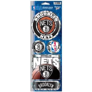 Brooklyn Nets - Prismatic Decal Set at Sticker Shoppe