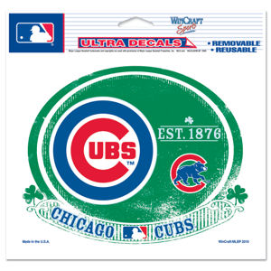 Chicago Cubs Irish - 5x6 Ultra Decal at Sticker Shoppe
