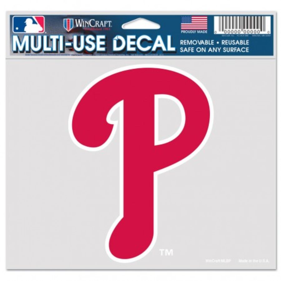 Philadelphia Phillies Alternate - 5x6 Ultra Decal at Sticker Shoppe