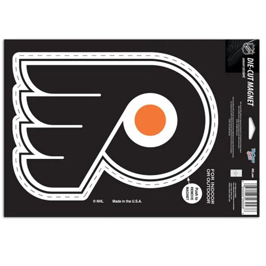 Philadelphia Flyers - 8" Die Cut Logo Magnet at Sticker Shoppe