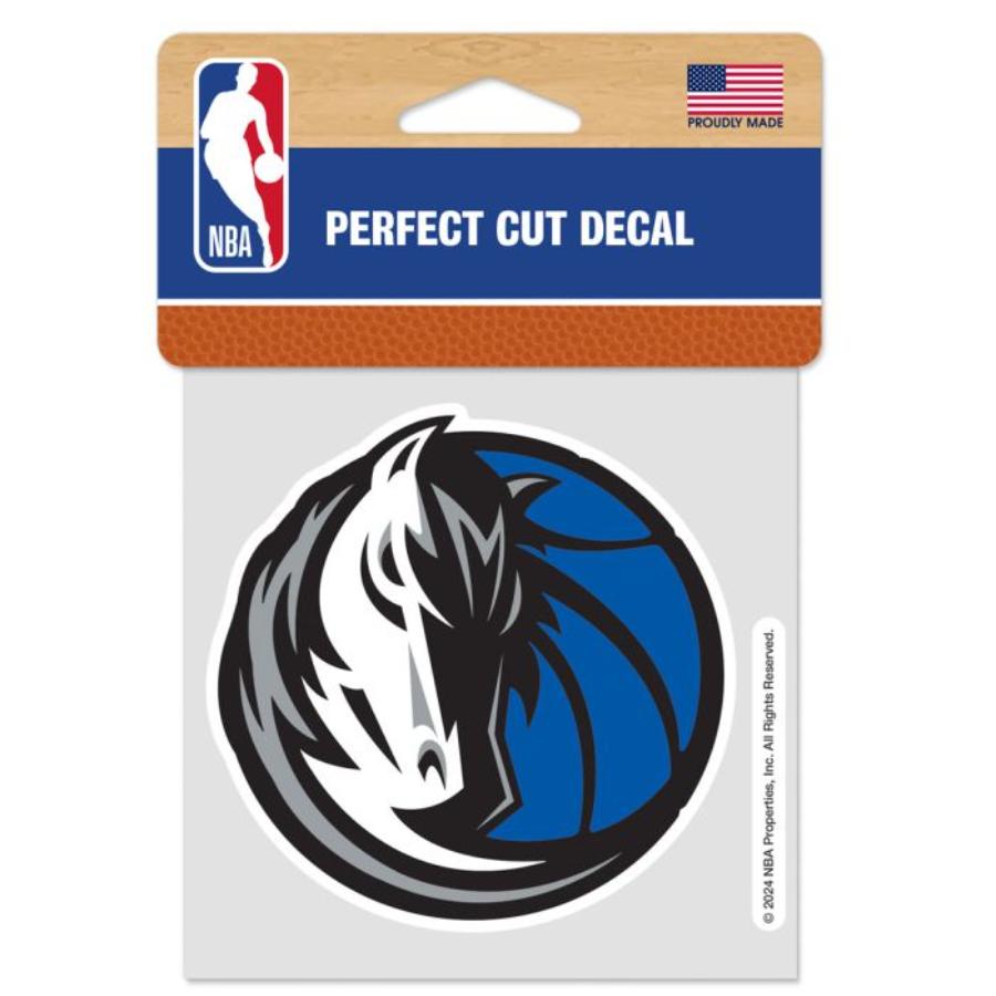 Dallas Mavericks Alternate Logo - 4x4 Die Cut Decal at Sticker Shoppe