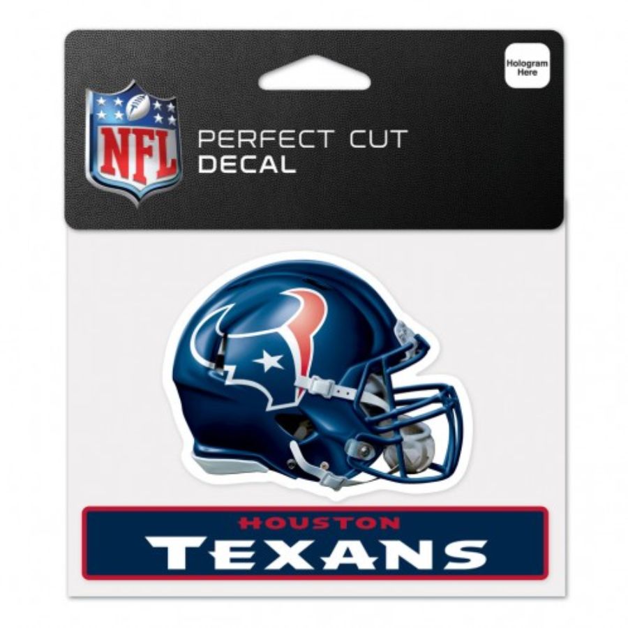 Houston Texans Helmet - 4x5 Die Cut Decal at Sticker Shoppe