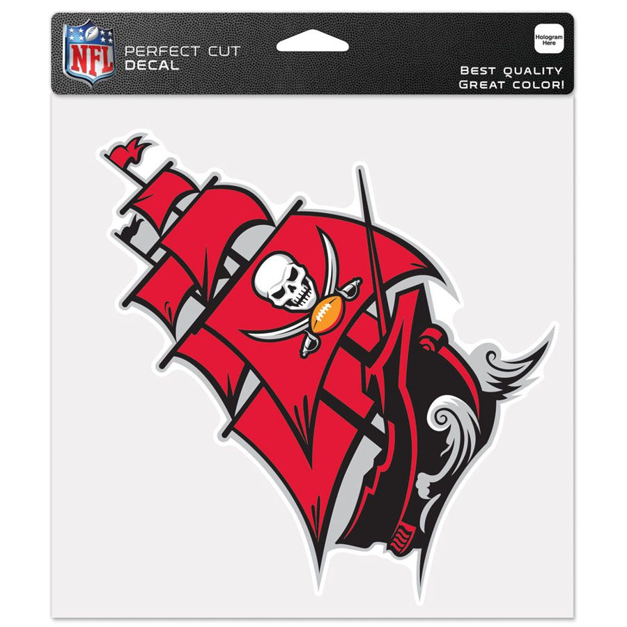 Tampa Bay Buccaneers Ship Logo - 8x8 Full Color Die Cut Decal at ...