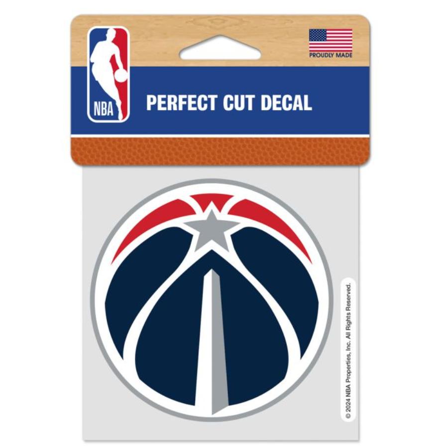Washington Wizards Alternate Logo - 4x4 Die Cut Decal at Sticker Shoppe