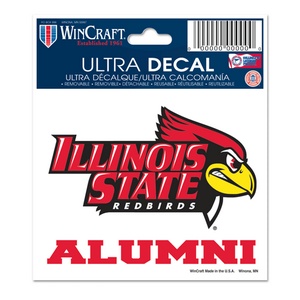 Illinois State University Redbirds Alumni - 3x4 Ultra Decal at Sticker ...