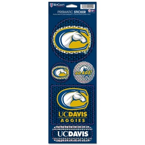 University Of California-Davis - Prismatic Decal Set at Sticker Shoppe