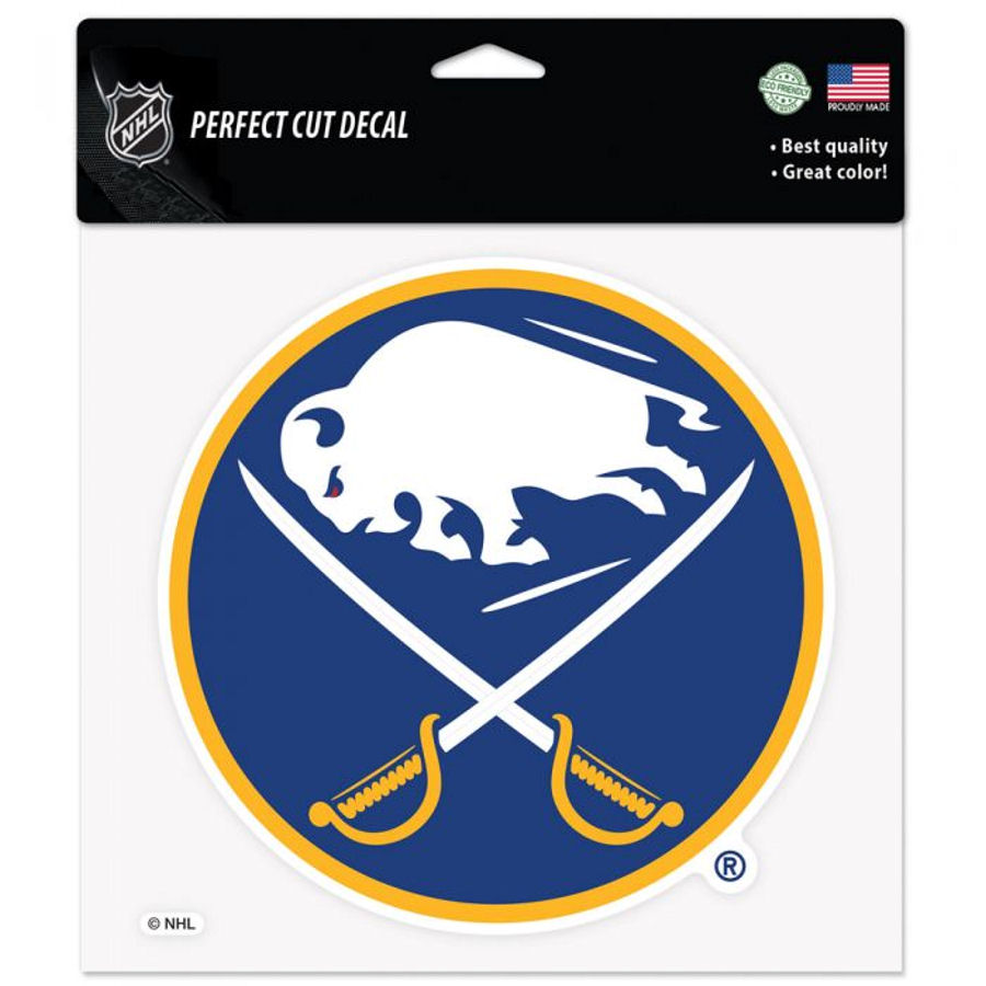 Buffalo Sabres 2020 Logo - 8x8 Full Color Die Cut Decal at Sticker Shoppe