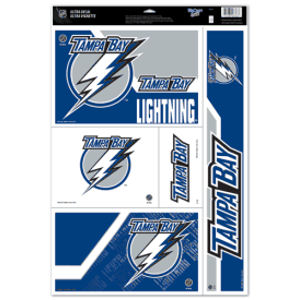 Tampa Bay Lightning - Set of 5 Ultra Decals at Sticker Shoppe