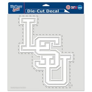Louisiana State University LSU Tigers Vertical - 8x8 White Die Cut ...