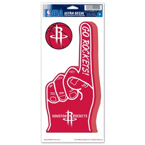 Houston Rockets - Finger Ultra Decal 2 Pack at Sticker Shoppe