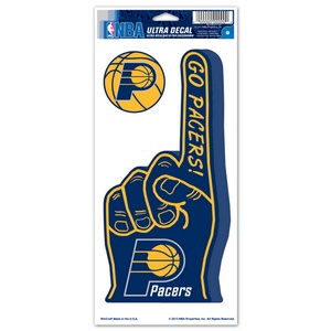 Indiana Pacers - Finger Ultra Decal 2 Pack at Sticker Shoppe