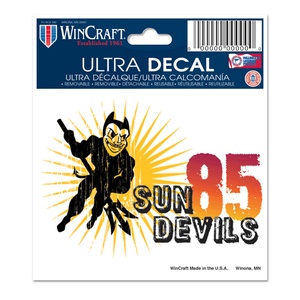 Arizona State University Sun Devils 85 - 3x4 Ultra Decal at Sticker Shoppe