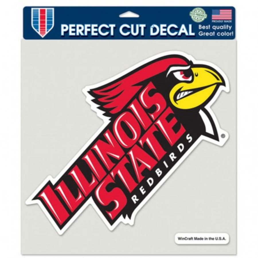 Illinois State University Redbirds - 8x8 Full Color Die Cut Decal at ...