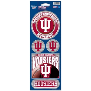 Indiana University Hoosiers Basketball - Prismatic Decal Set at Sticker ...