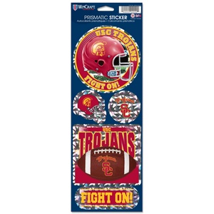 University Of Southern California USC Trojans - Prismatic Decal Set at ...