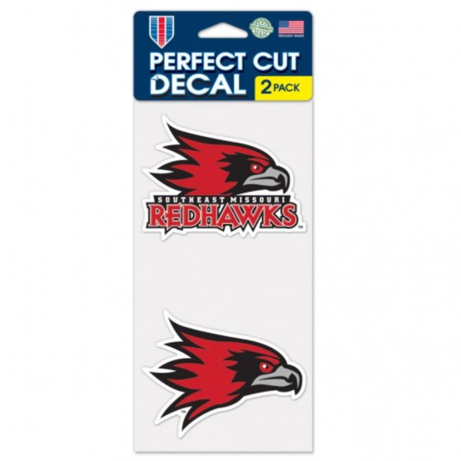 Southeast Missouri State University Redhawks - Set of Two 4x4 Die Cut ...