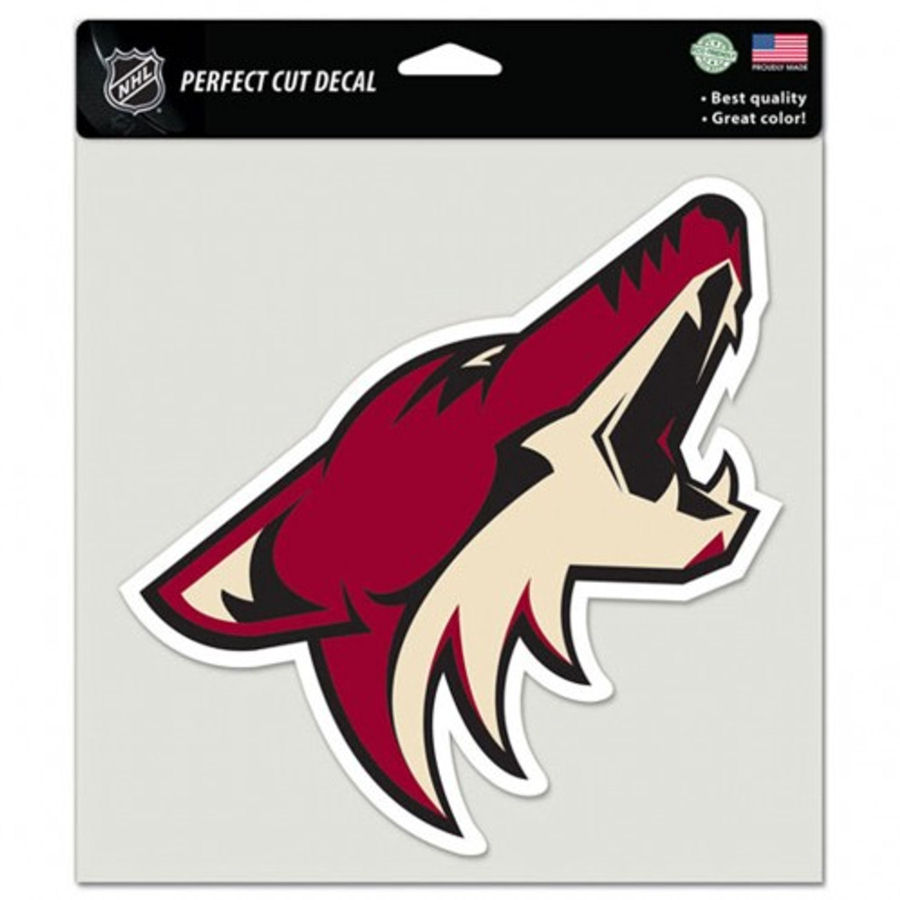 Arizona Coyotes - 8x8 Full Color Die Cut Decal at Sticker Shoppe