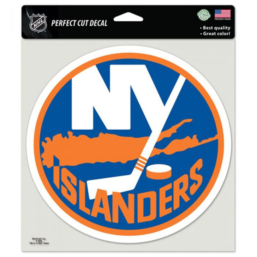 New York Islanders - 8x8 Full Color Die Cut Decal at Sticker Shoppe