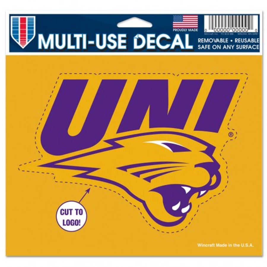 Northern Iowa University Panthers - 4.5x5.75 Die Cut Ultra Decal at ...
