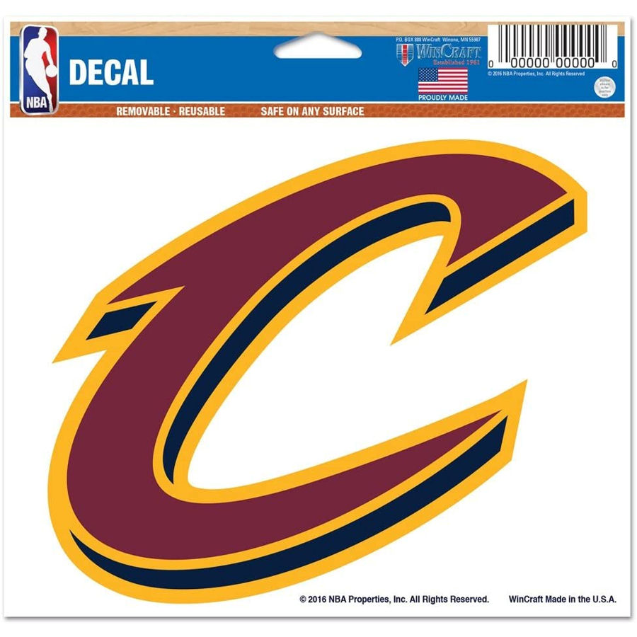 Cleveland Cavaliers - 5x6 Ultra Decal at Sticker Shoppe