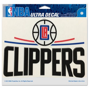 Los Angeles Clippers - 5x6 Ultra Decal at Sticker Shoppe