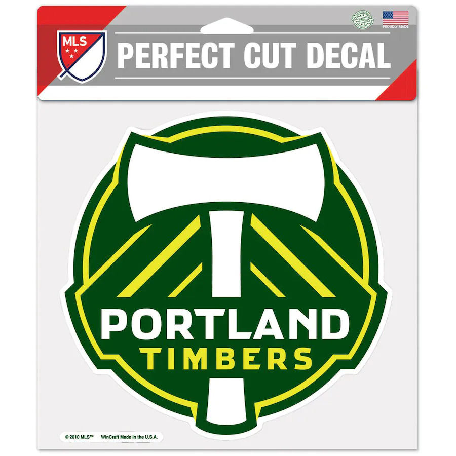 Portland Timbers - 8x8 Full Color Die Cut Decal at Sticker Shoppe