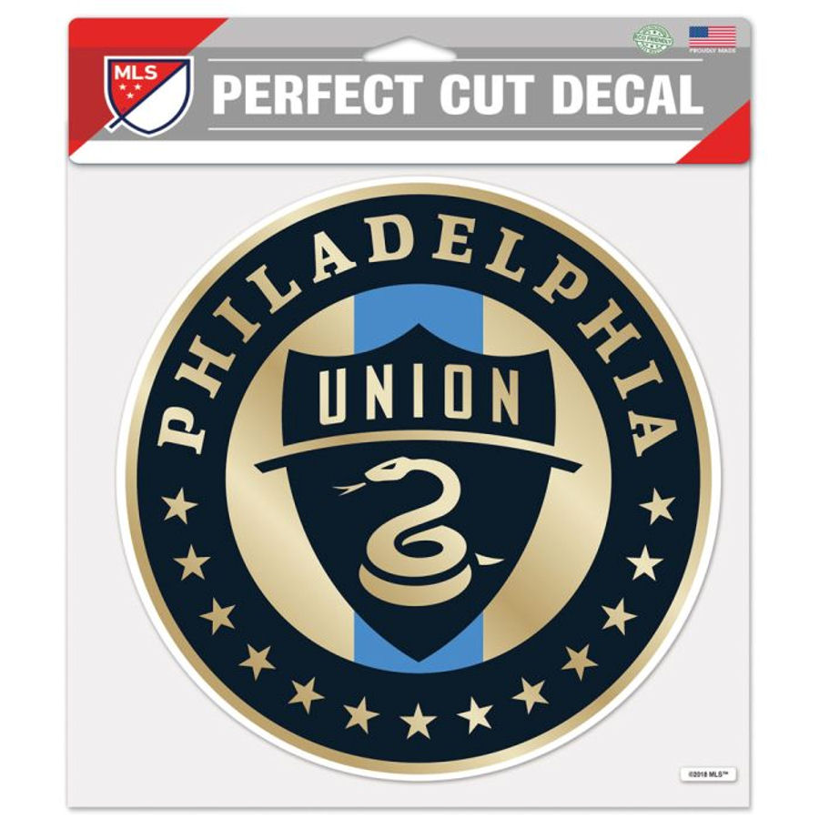 Philadelphia Union - 8x8 Full Color Die Cut Decal at Sticker Shoppe