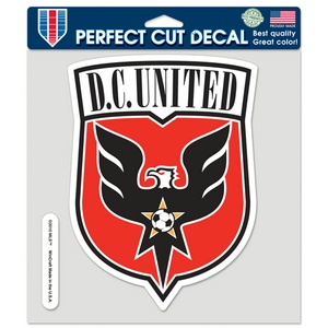 Washington D.C. United - 8x8 Full Color Die Cut Decal at Sticker Shoppe