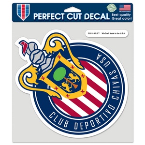 Chivas USA - 8x8 Full Color Die Cut Decal at Sticker Shoppe