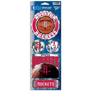Houston Rockets - Prismatic Decal Set at Sticker Shoppe