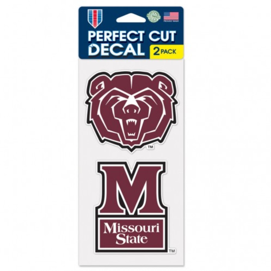 Missouri State University Bears - Set of Two 4x4 Die Cut Decals at ...