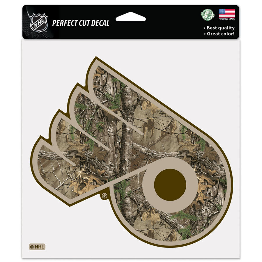 Philadelphia Flyers Camouflage - 8x8 Full Color Die Cut Decal at ...
