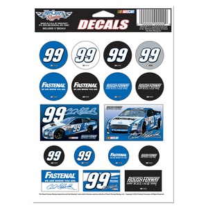Carl Edwards #99 - 5x7 Sticker Sheet at Sticker Shoppe