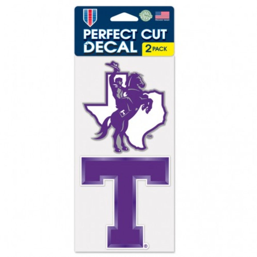 Tarleton State University Texans - Set of Two 4x4 Die Cut Decals at ...