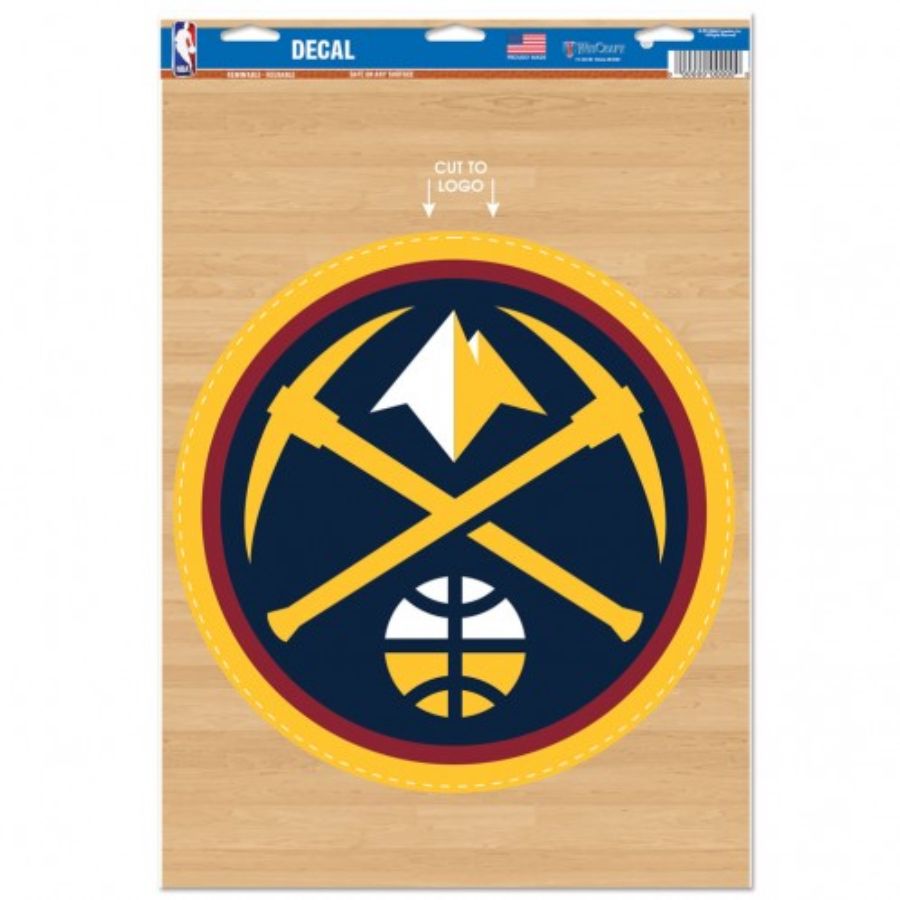 Denver Nuggets - 11x17 Ultra Decal at Sticker Shoppe