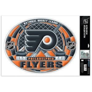 Philadelphia Flyers - Stained Glass 11x17 Ultra Decal at Sticker Shoppe