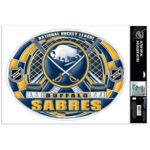 Buffalo Sabres - Stained Glass 11x17 Ultra Decal at Sticker Shoppe