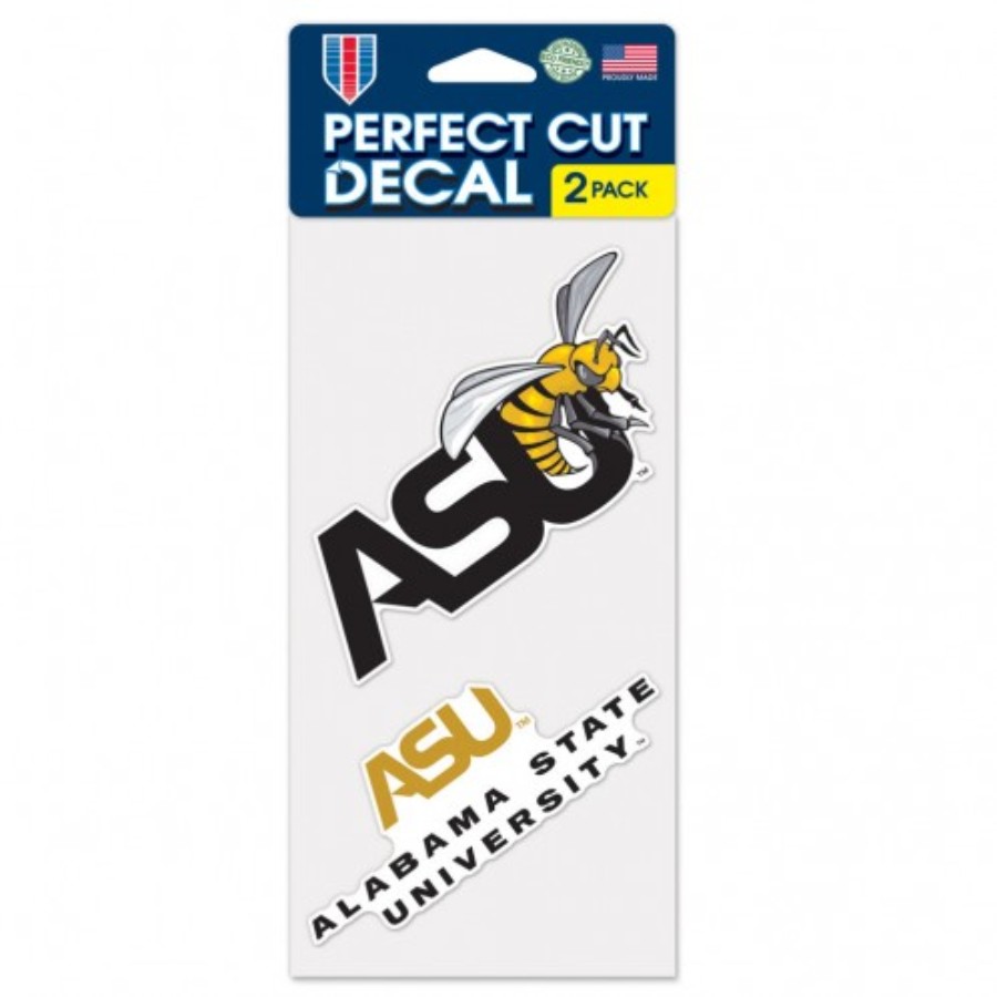 Alabama State University Hornets - Set of Two 4x4 Die Cut Decals at ...