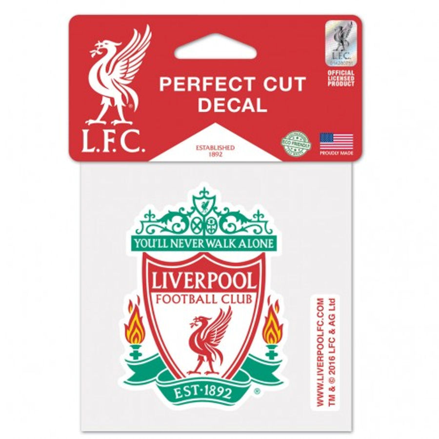 Liverpool FC - 4x4 Die Cut Decal at Sticker Shoppe