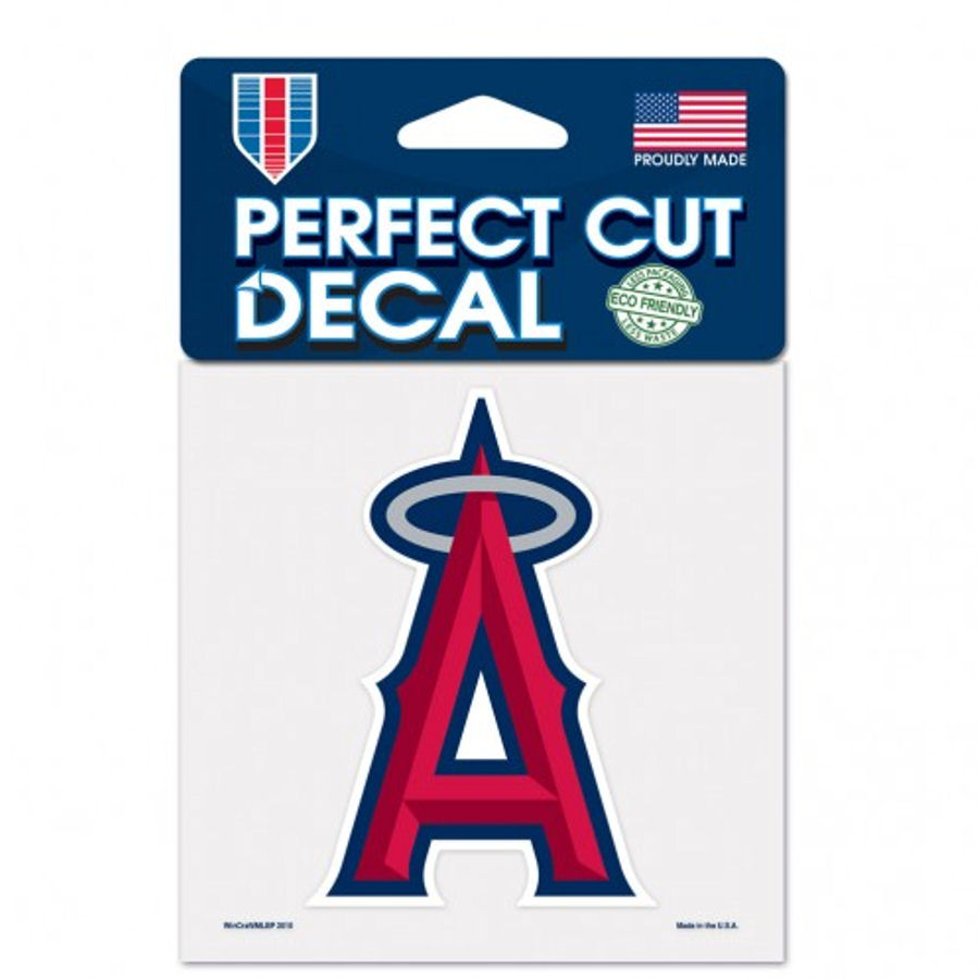 Los Angeles Angels of Anaheim - 4x4 Die Cut Decal at Sticker Shoppe