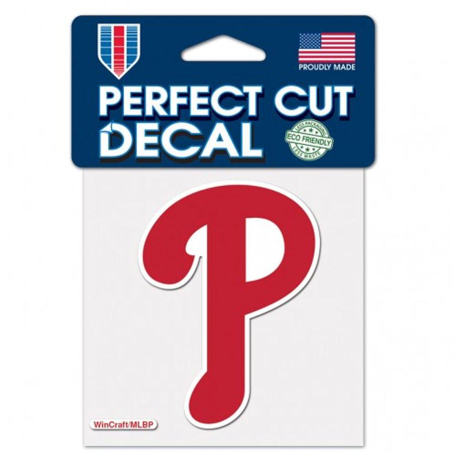 Philadelphia Phillies - 4x4 Die Cut Decal at Sticker Shoppe