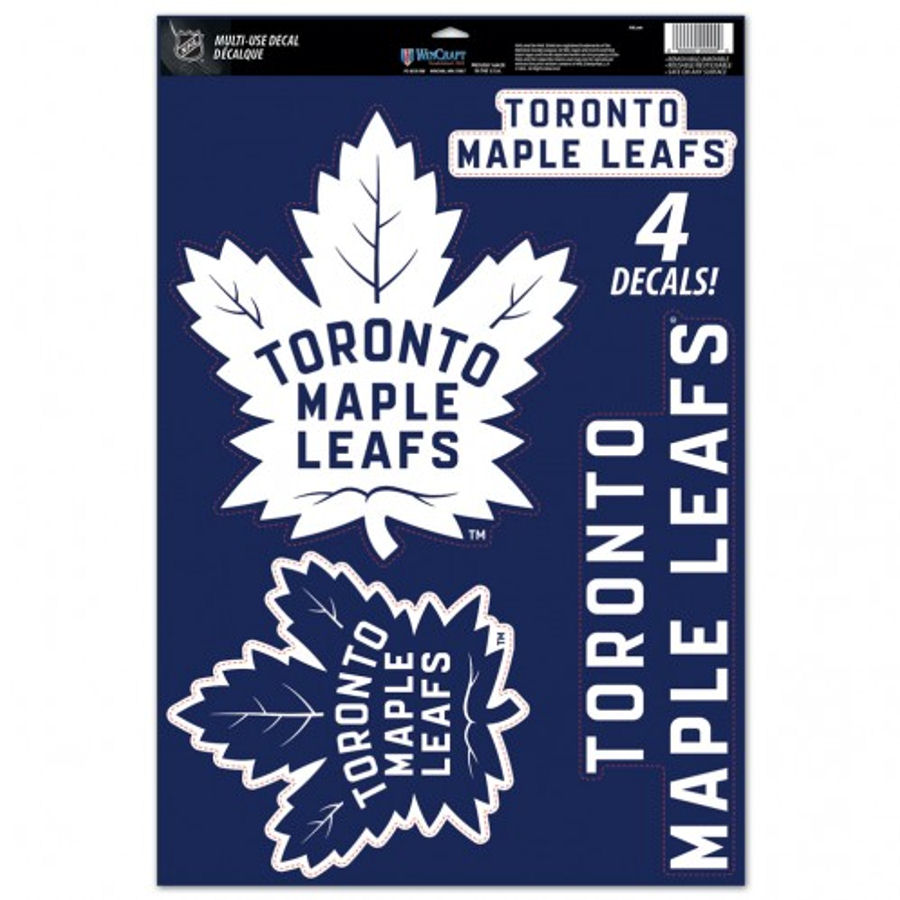 Toronto Maple Leafs - Set of 4 Ultra Decals at Sticker Shoppe