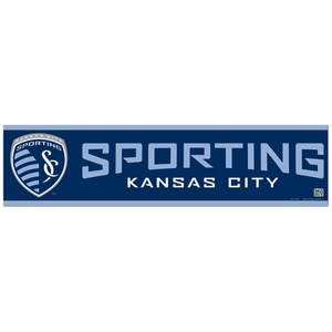 Sporting Kansas City - 3x12 Bumper Sticker Strip at Sticker Shoppe