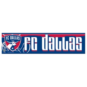 FC Dallas - 3x12 Bumper Sticker Strip at Sticker Shoppe