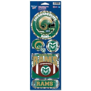 Colorado State University Rams Football - Prismatic Decal Set at ...
