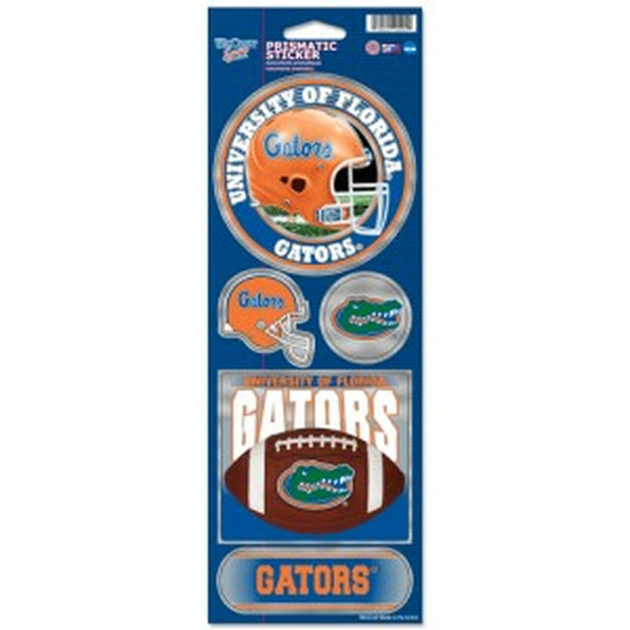 University Of Florida Gators - Set Of 5 Prismatic Sticker Sheet at ...