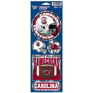 University Of South Carolina Gamecocks Football - Prismatic Decal Set ...