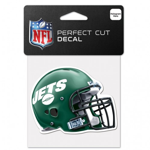 New York Jets 2019-Present Helmet - 4x4 Die Cut Decal at Sticker Shoppe