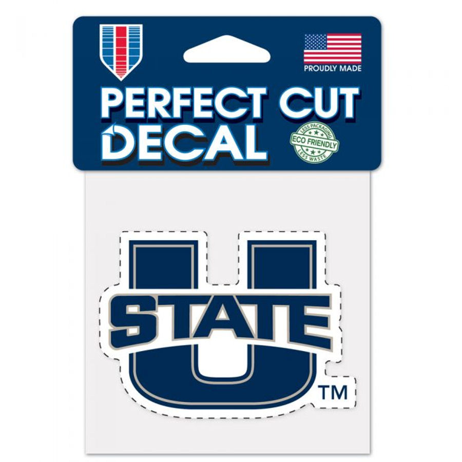 Utah State University Aggies - 4x4 Die Cut Decal at Sticker Shoppe