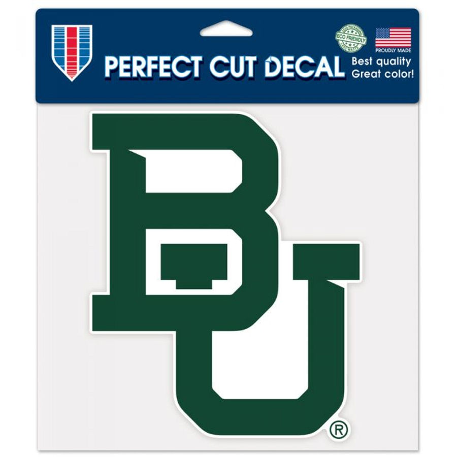 Baylor University Bears - 8x8 Full Color Die Cut Decal at Sticker Shoppe